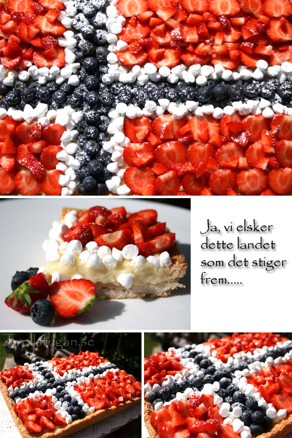 17-maj kokos och vanilj paj :: Trollstugan