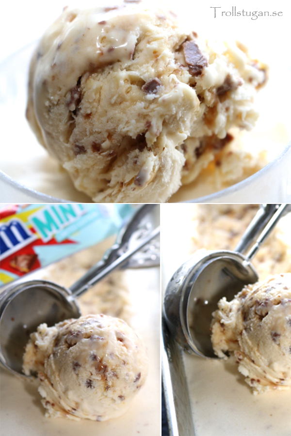 Daim glass med mint smak :: Trollstugan